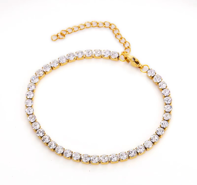 4mm tennis bracelet – Shaakh