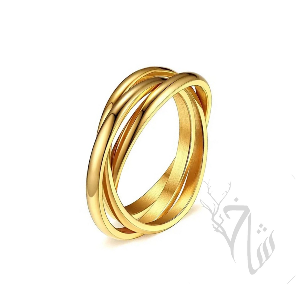 Trinity Ring - Gold – Shaakh